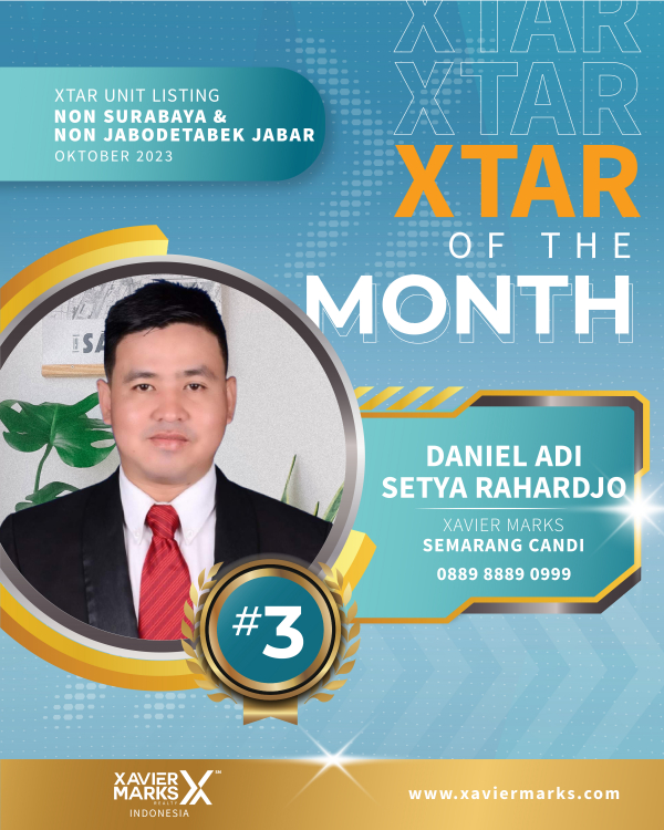 XTARS UNIT LISTING OF THE MONTH OKTOBER 2023 « XAVIER MARKS Realty